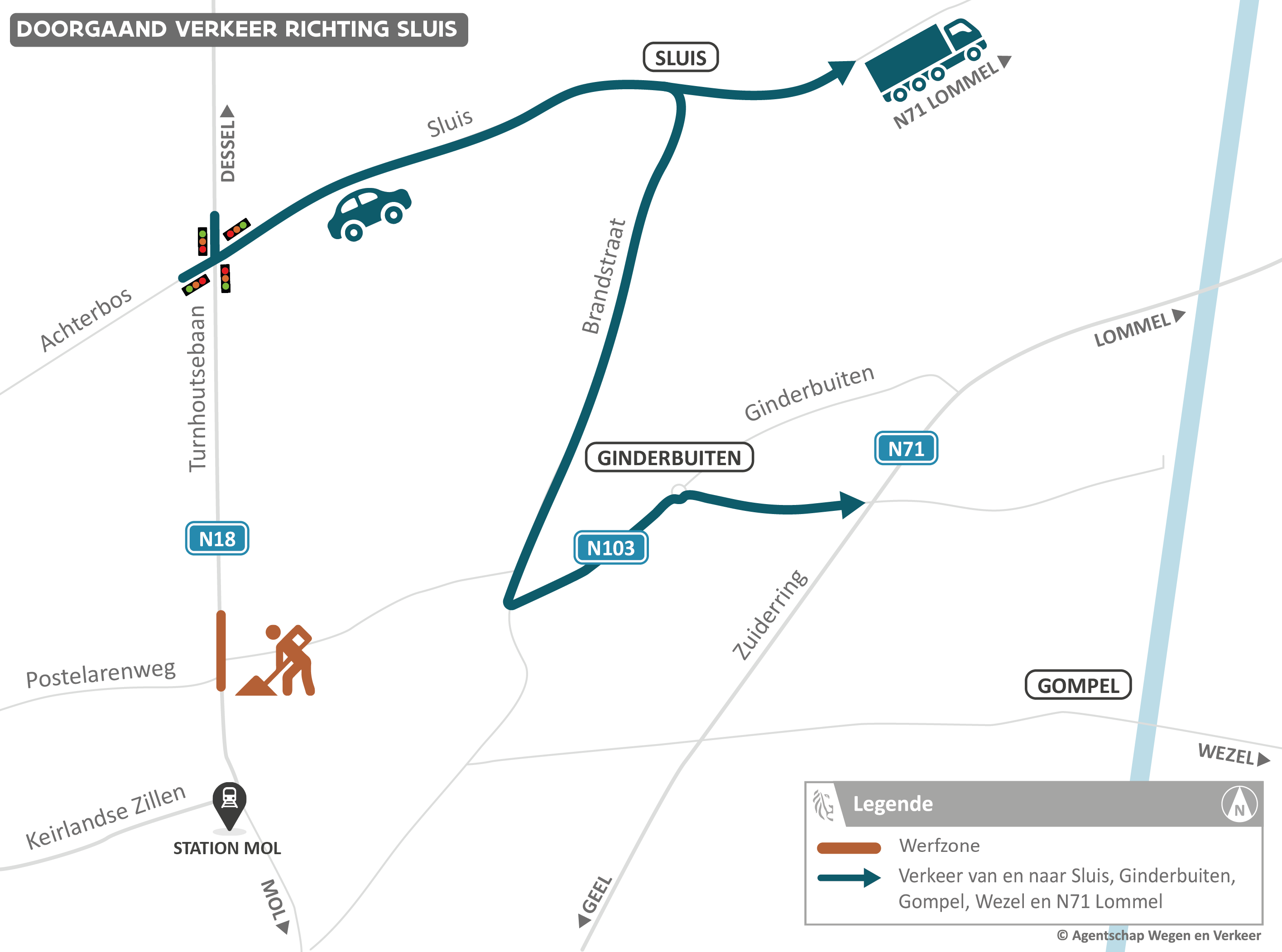 Actuele hinder | Wegen en verkeer